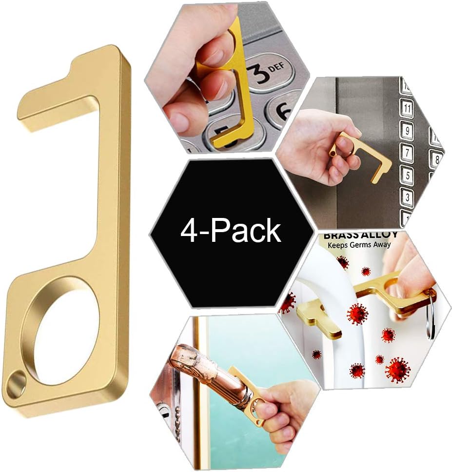Amazon.com: No Touch Door Opener [4PCS] Portable Stick for Push The ...