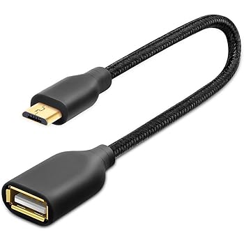 Amazon.com: OTG USB Adapter Cable for (5th Gen) Amazon Fire 7", Fire HD ...