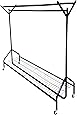 Direct Online Houseware Heavy Duty Clothes Rail 4ft/5ft/6ft With Shoe ...
