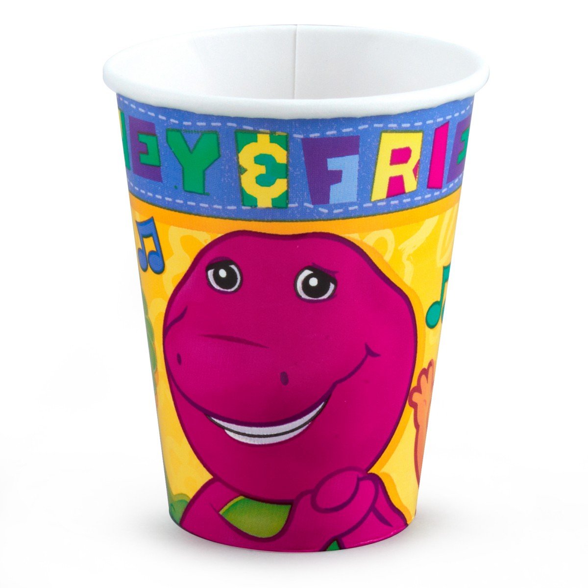 Amazon.com : Barney 9 Ounce Paper Cups (8 count) : Party Supplies ...