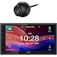 Amazon.com: JVC KW-M590BT Double DIN 6.8" Capacitive Touchscreen Digital Media Bluetooth USB/AM ...