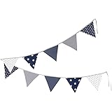 Amazon.com: 10M/32 Feet 36 PCS Lovely Triangle Bunting Flag Banner ...