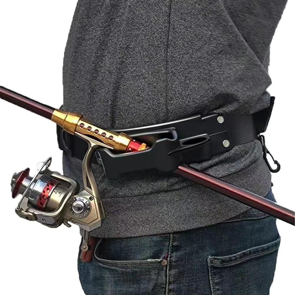 3rd Hand Rod Holder - Adjustable Belt Fishing Rod Holder for Fly ...