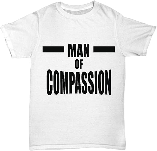 Amazon.com: mmandiDESIGNS Compassion T-Shirt Cool Graphic Design Tee ...