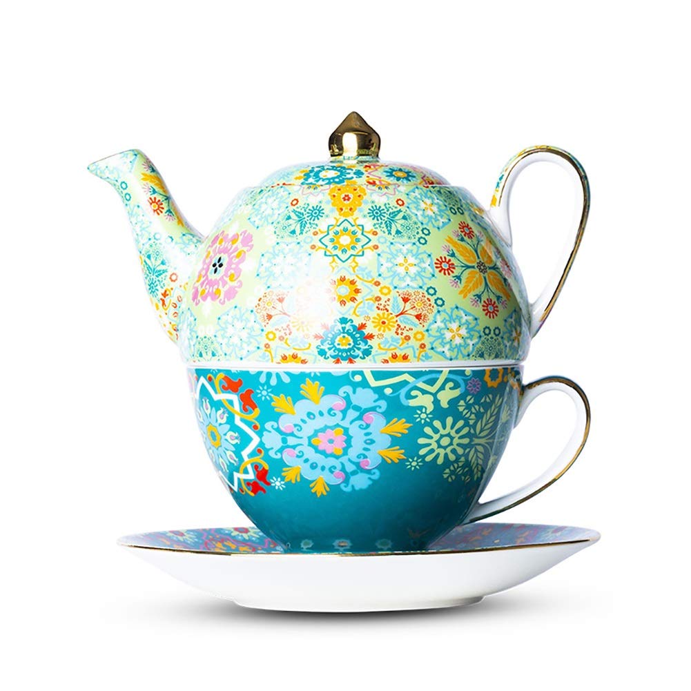 Mua Tea Pot Tea Cup Set 1 Teapot and Cup Set Retro Ceramic Individual ...