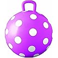 Amazon.com: Hedstrom Pink Polka Dot Hopper Ball, Kid's Ride-on Toy ...