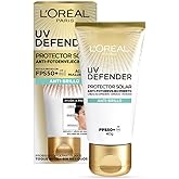 L'Oréal Paris Protector Solar Diario FPS50+ UV Defender Fluido Invisible, 40ml : Amazon.com.mx ...