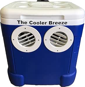 Amazon.com : Cooler Breeze Portable AC Air Condition Cooler Ice Chest ...