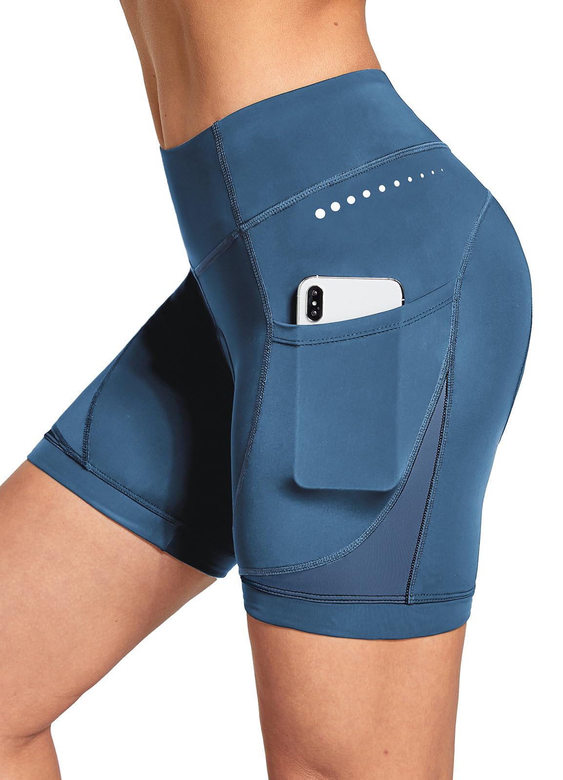 baleaf 4D Padded Bike Shorts Women Cycling Underwear Gel Padding Pockets Blue II L for sale ...