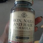 Solgar Skin, Nails and Hair Formula Tablets, Pack of 60: Amazon.co.uk ...
