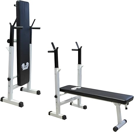 FIT4YOU NEW Adjustable Folding Bench Press | Heavy Duty Weight Bench ...