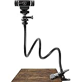 Amazon.com: 25 Inch Webcam Stand - Enhanced Desk Jaw Clamp with ...
