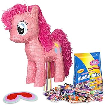 Amazon.com: Pinkie Pie My Little Pony Pinata, Pull String: Toys & Games