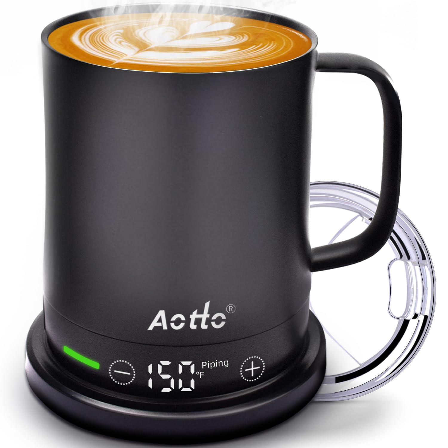 Aotto Heated Coffee Mug Rechargeable 14oz Self Heating Warming Aotto Heated Coffee Mug Rechargeable 14oz Self Heating Warming