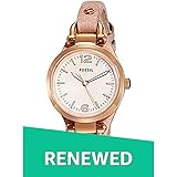 Buy Fossil Georgia Analog Silver Dial Women's Watch - ES3060 Online at ...