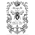 Amazon.com: OLYCRAFT 3pcs/Set Queen BEE Rub on Transfers for Furniture ...