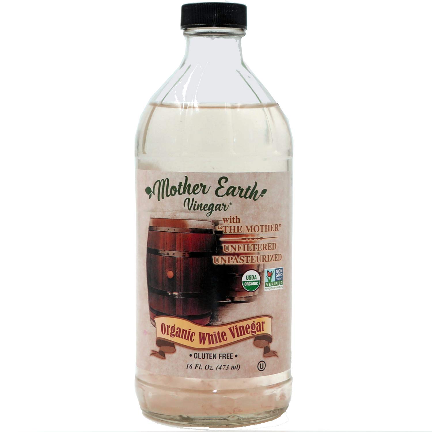 Amazon.com : Mother Earth, Organic White Vinegar with The Mother ...