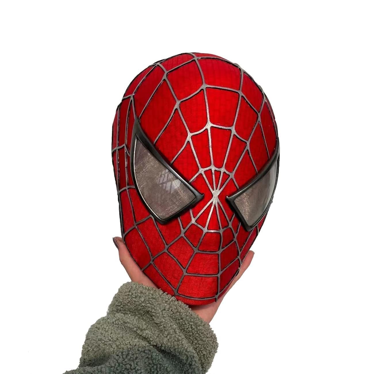 Oioiuu Spider Hero Cosplay Mask – Superhero Costume Mask with Removable ...