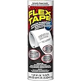 Amazon.com: Flex Tape, 4 in x 5 ft, White, Original Thick Flexible ...