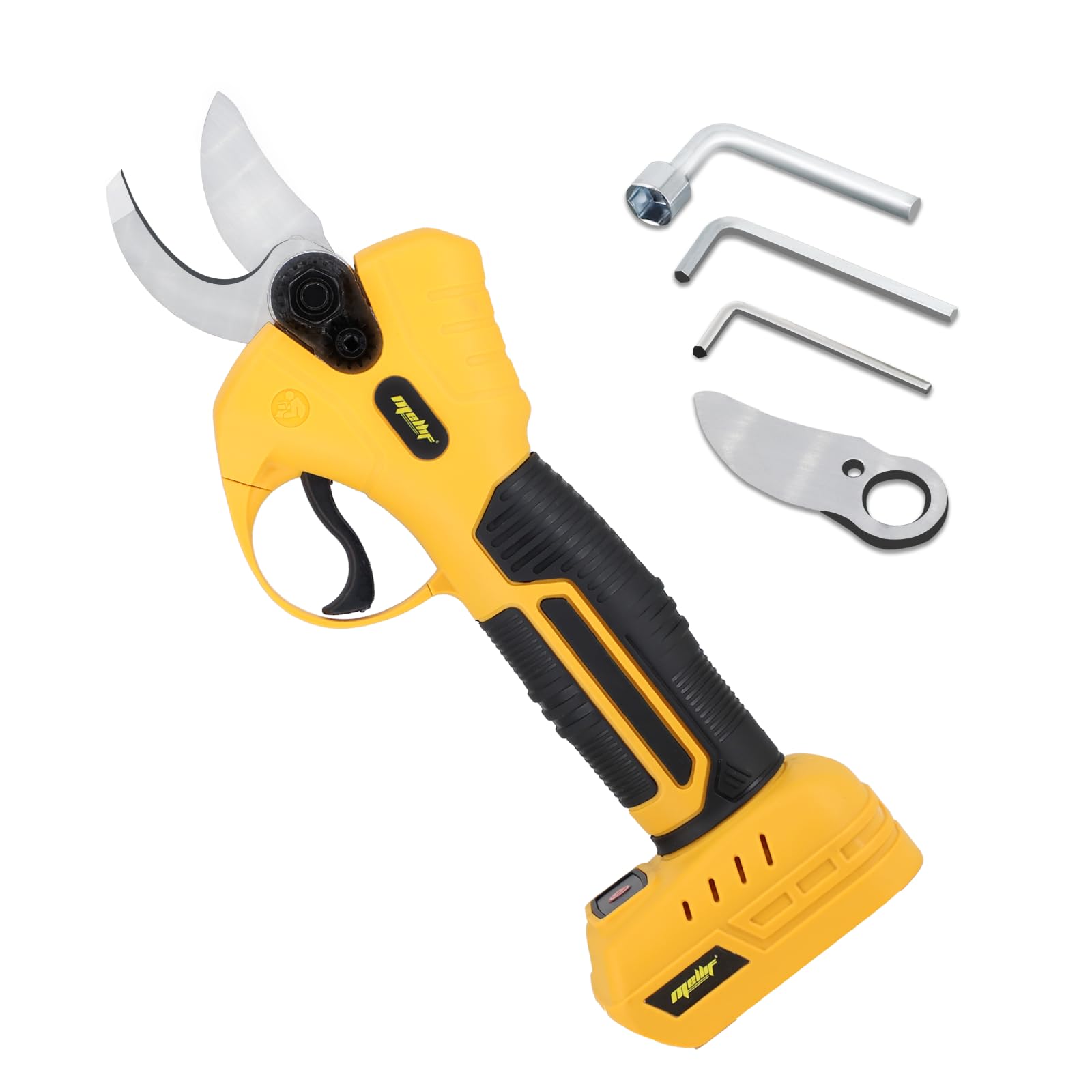 Electric Pruning Shears Compatible with 20V Battery Cordless Garden Pruner w/ 26,000RPM ...