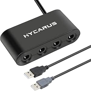 Amazon.com: Gamecube Adapter, Gamecube Controller Adapter Switch with ...