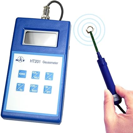 Tesla Gaussmeter Digital Magnetic Flux meter 2000mT DC EMF ...