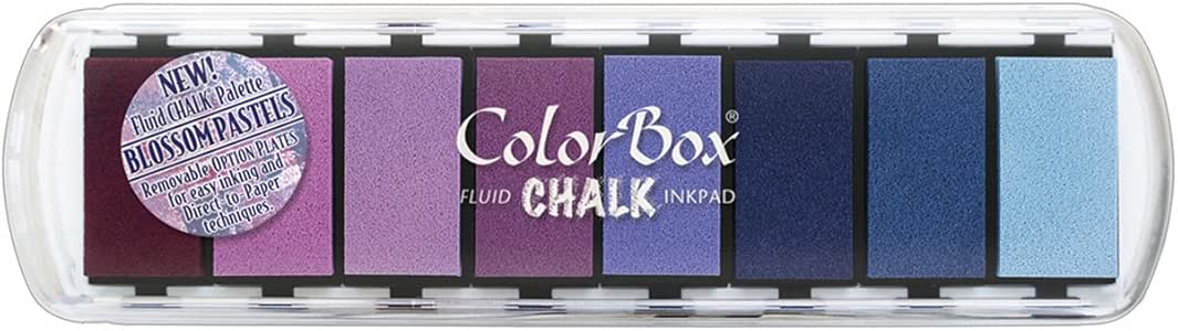 Amazon.com: Brand New ColorBox Fluid Chalk Paintbox Option Ink Pad 8 ...