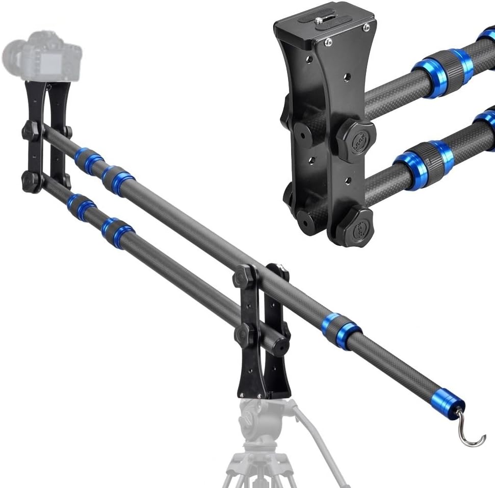 Amazon.com: Fancierstudio Carbon Fiber Mini Jib Crane Portable Pro DSLR ...