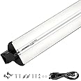 Amazon.com : Jaenmsa T5 10.0 UVB Light Fixture for Bearded Dragon, T5 UVA UVB HO Reptile Light ...