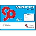 Amazon.com: Cherry Demerit Slips for Schools and Teachers 100 (5.8 x 4. ...