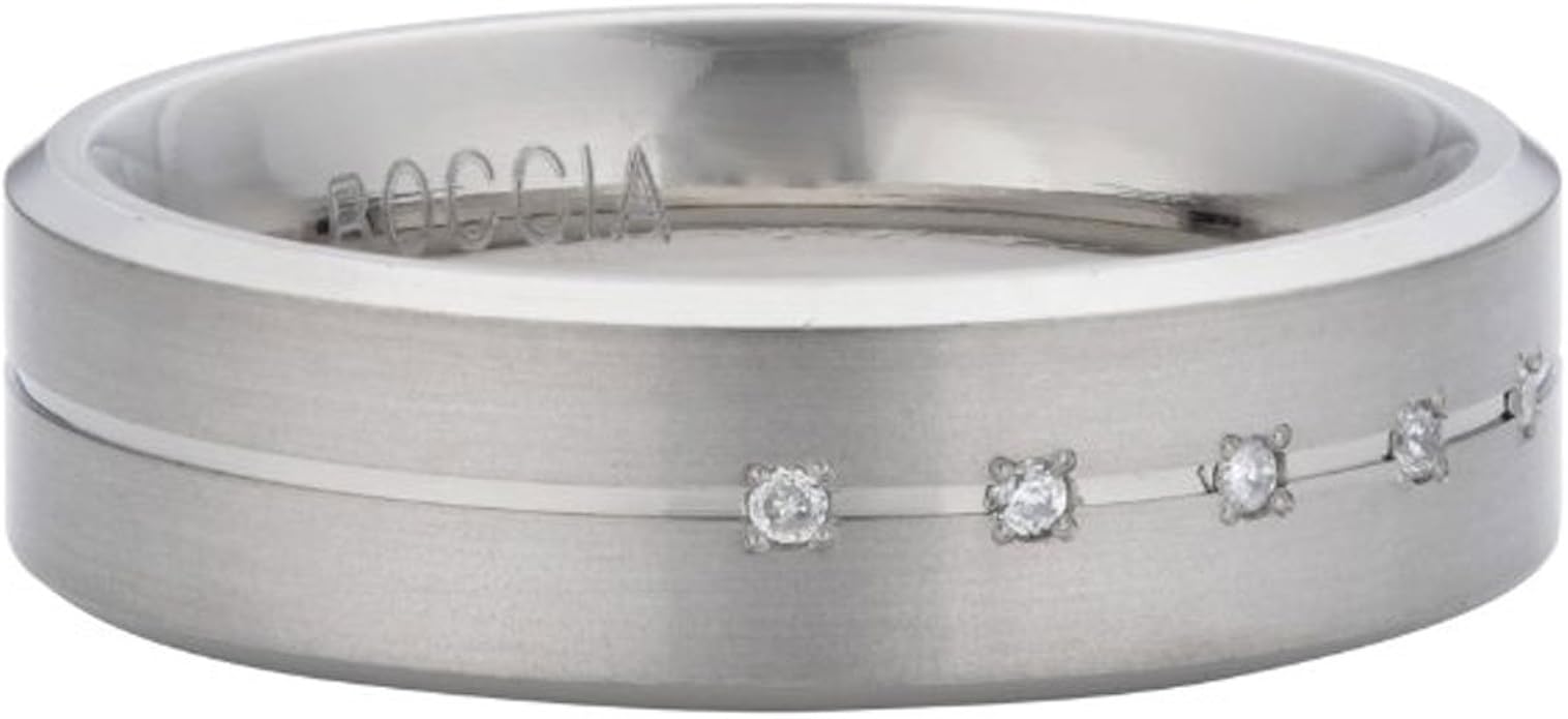 Boccia Damen-Ring Titan 5 Brillianten 0,025 0101-2048: Amazon.de: Schmuck