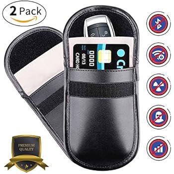 Amazon.com: MONOJOY 2 X Car Key Signal Blocker Case, Keyless Entry Fob ...