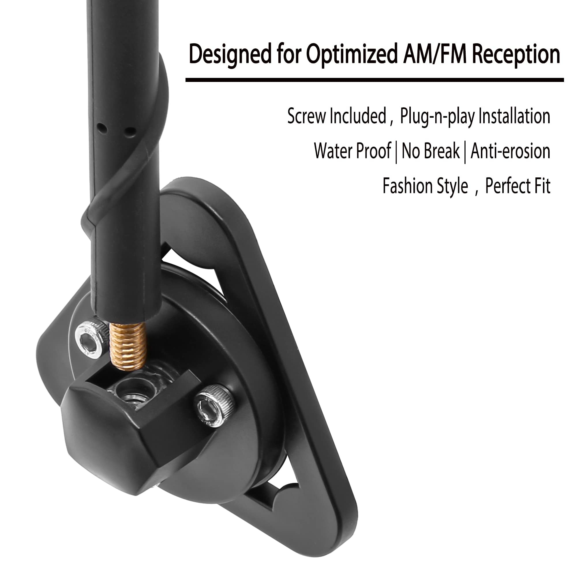 Mua BASIKER Antenna for Jeep Wrangler Gladiator JL JK JT Rubicon Sahara ...