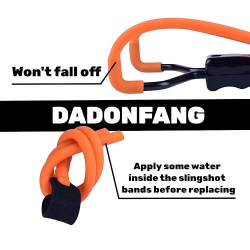 30 Pound Tension Rubber Bands DADONFANG Professional Slingshot Set ...
