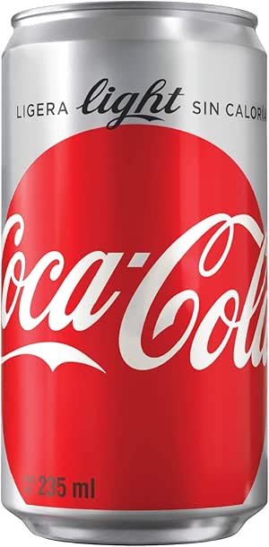 Coca-Cola Light, Lata 235ml 24-pack: Amazon.com.mx: Alimentos y Bebidas