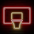 Lumoonosity Basketball Hoop Neon Sign - Basketball Hoop Neon Lights for ...