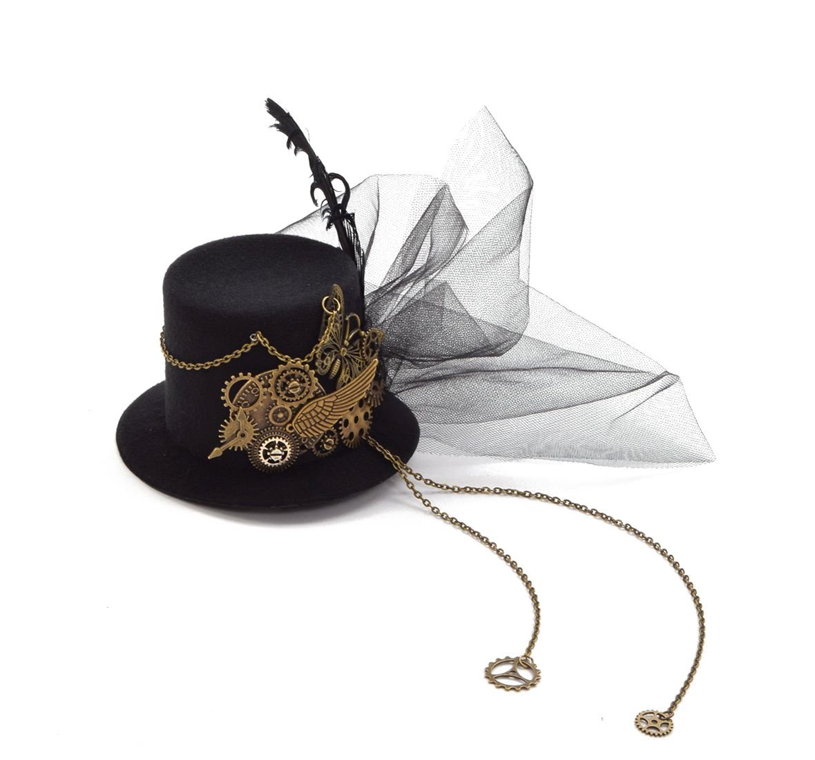 Steampunk Mini Top Hat Women