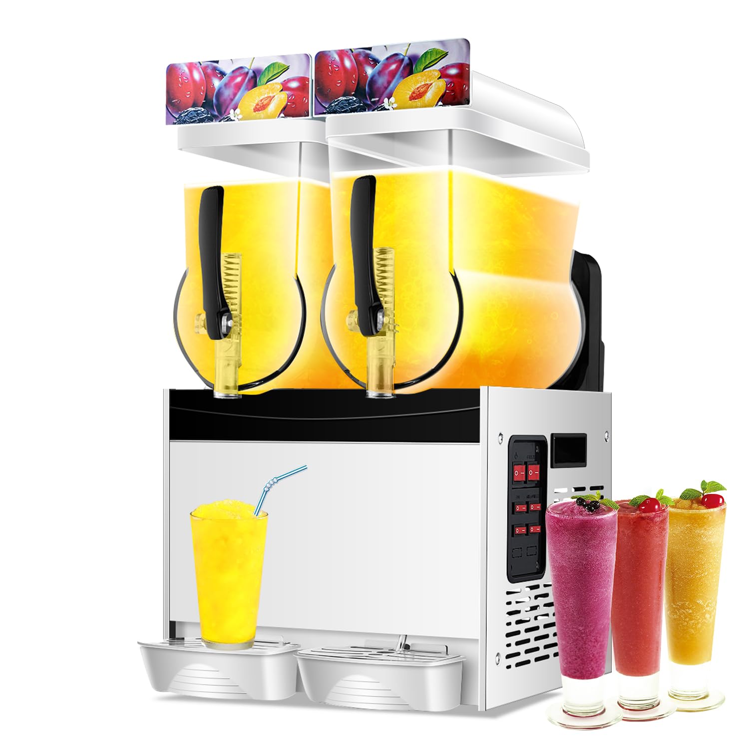 Souldou Commercial Slushy Machine,Suitable for alcoholic beverages ...