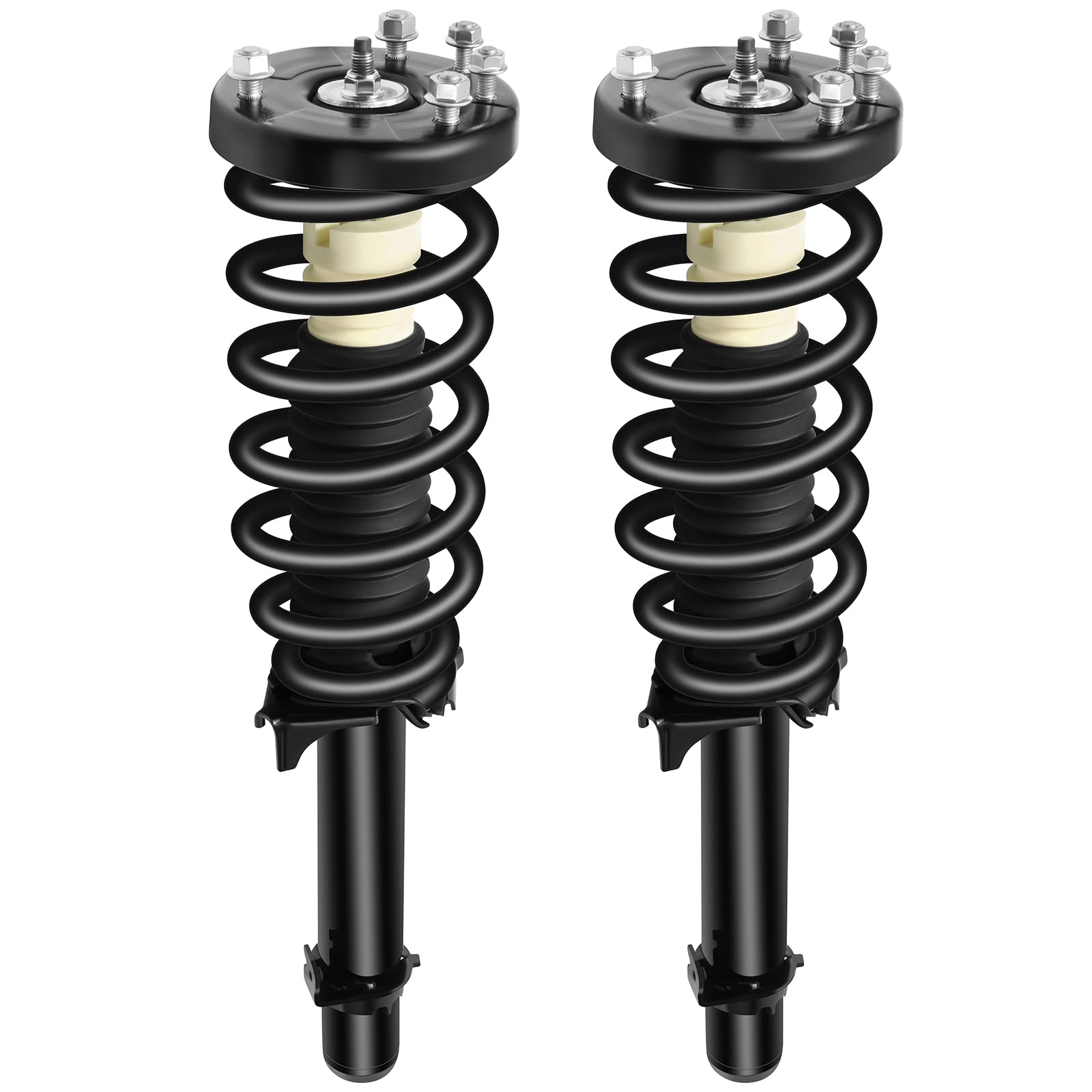 ECCPP Complete Struts Spring Assembly Front Struts Shock Absorber Fit ...