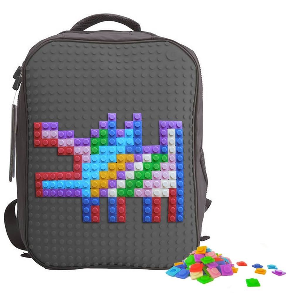 Pixel Bags Backpack 01 240 Pixels Board Game (Large, Black/Black ...