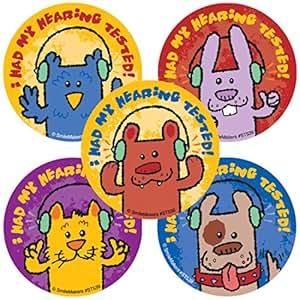 Amazon.com: SmileMakers Animal Hearing Test Stickers - Prizes 100 per ...