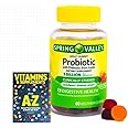 Amazon.com: Spring Valley Adult Probiotic + Prebiotic Gummies, 60 Count ...