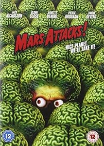 Mars Attacks! [DVD] [1996]: Amazon.co.uk: Jack Nicholson, Pierce Brosnan, Sarah Jessica Parker ...
