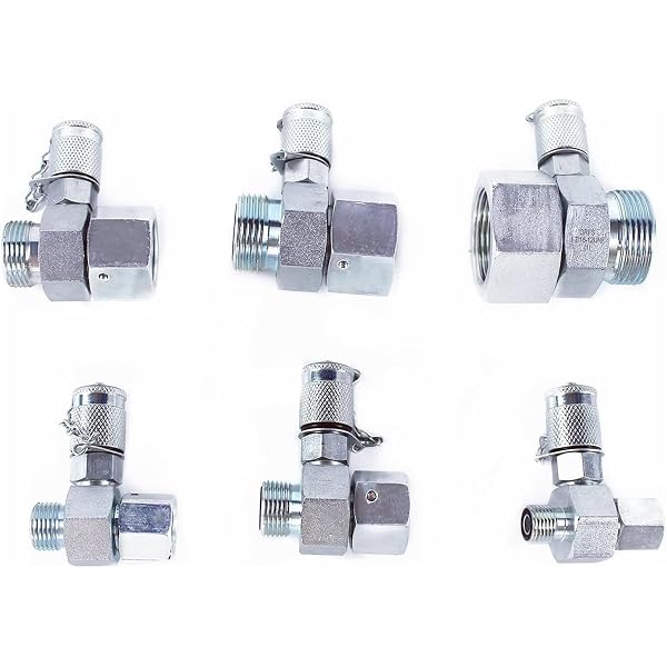 Hydraulic Test Gauge Kit 14pcs Hydraulic Pressure Test Point Testing ...