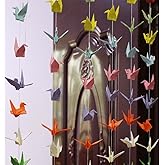 Amazon.com: TOTIEJFJ Paper Crane Hanging Garlands(3stringsX 3.3ft ...