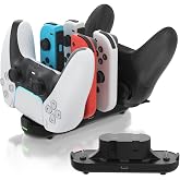 Amazon.com: FastSnail Controller Charger for Nintendo Switch & OLED ...