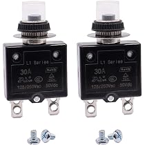 Waterproof Breaker Caps 40-Piece - 5A To 30A Thermal Breakers With ...