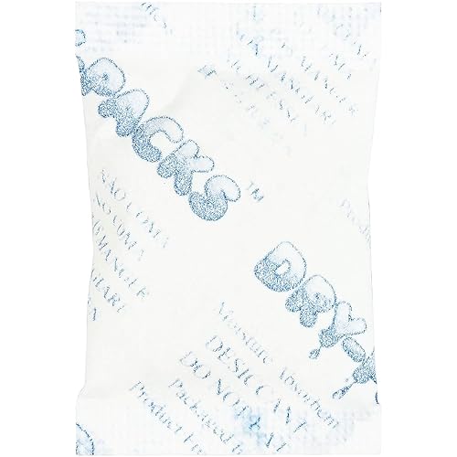 Dry-Packs Food Grade Silica Gel Packets 3 Gram, Desiccant Packs for ...