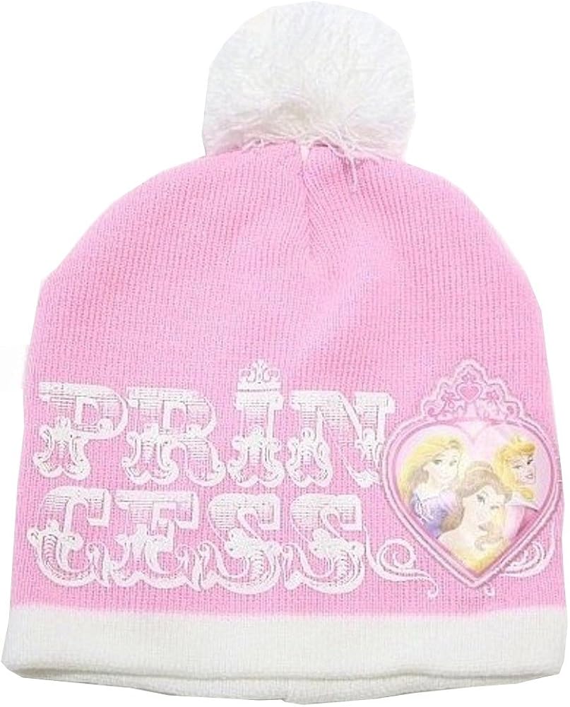 Amazon.com: Disney Princess Girl's"Princess" Beanie Hat & Gloves Set Sz ...