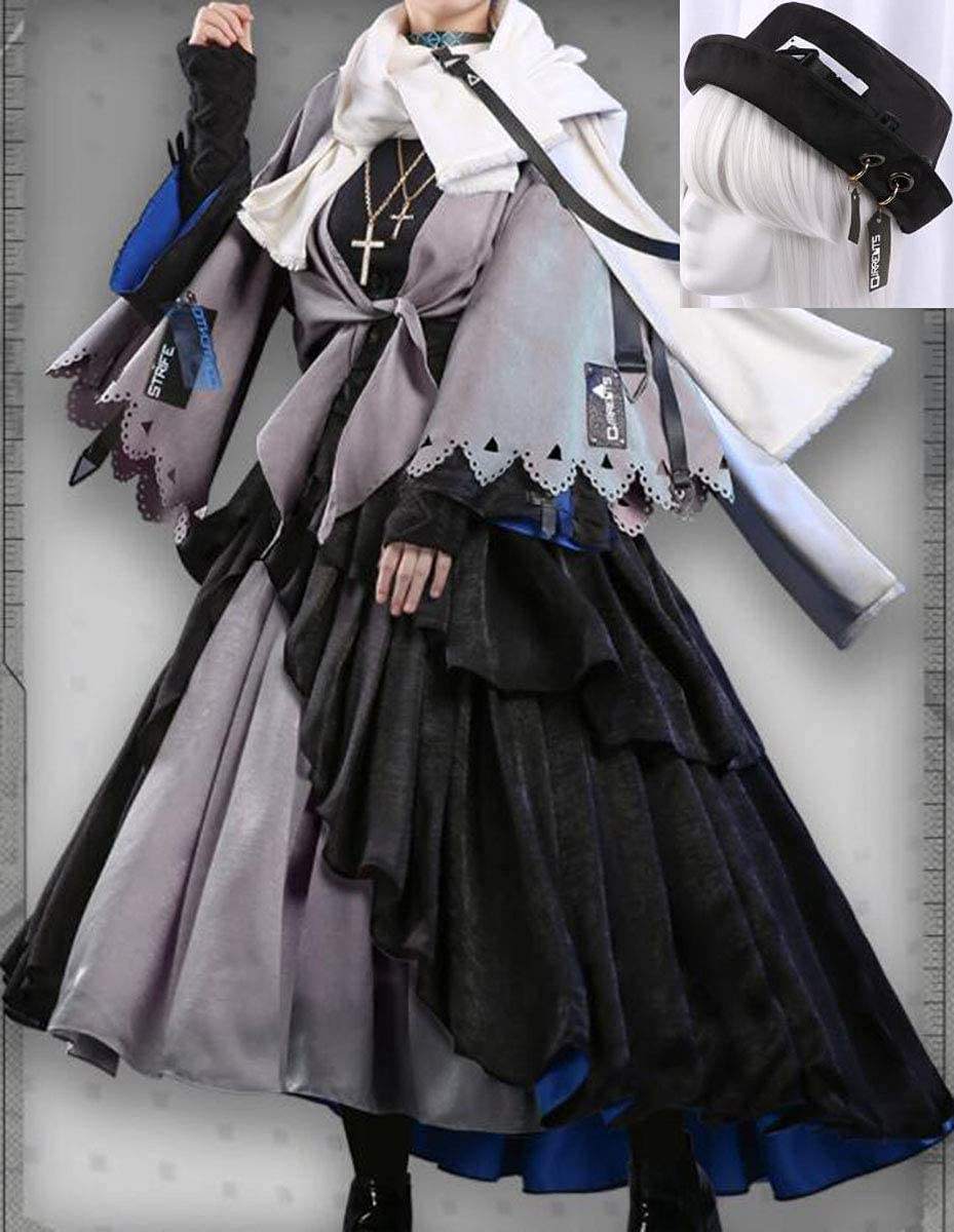 Mua longmucos Arknights Specter Cosplay Costume with Hat and Scarf trên ...